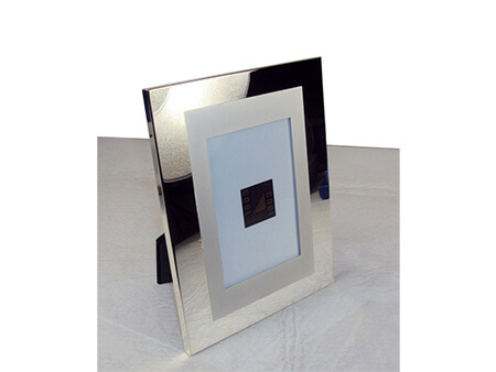 Stainless Steel Picture Frame | Inhabitr Furniture Rental | Inhabitr