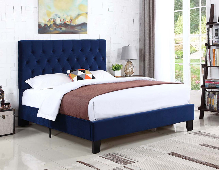 Amelia Bed | Inhabitr Furniture Rental | Inhabitr